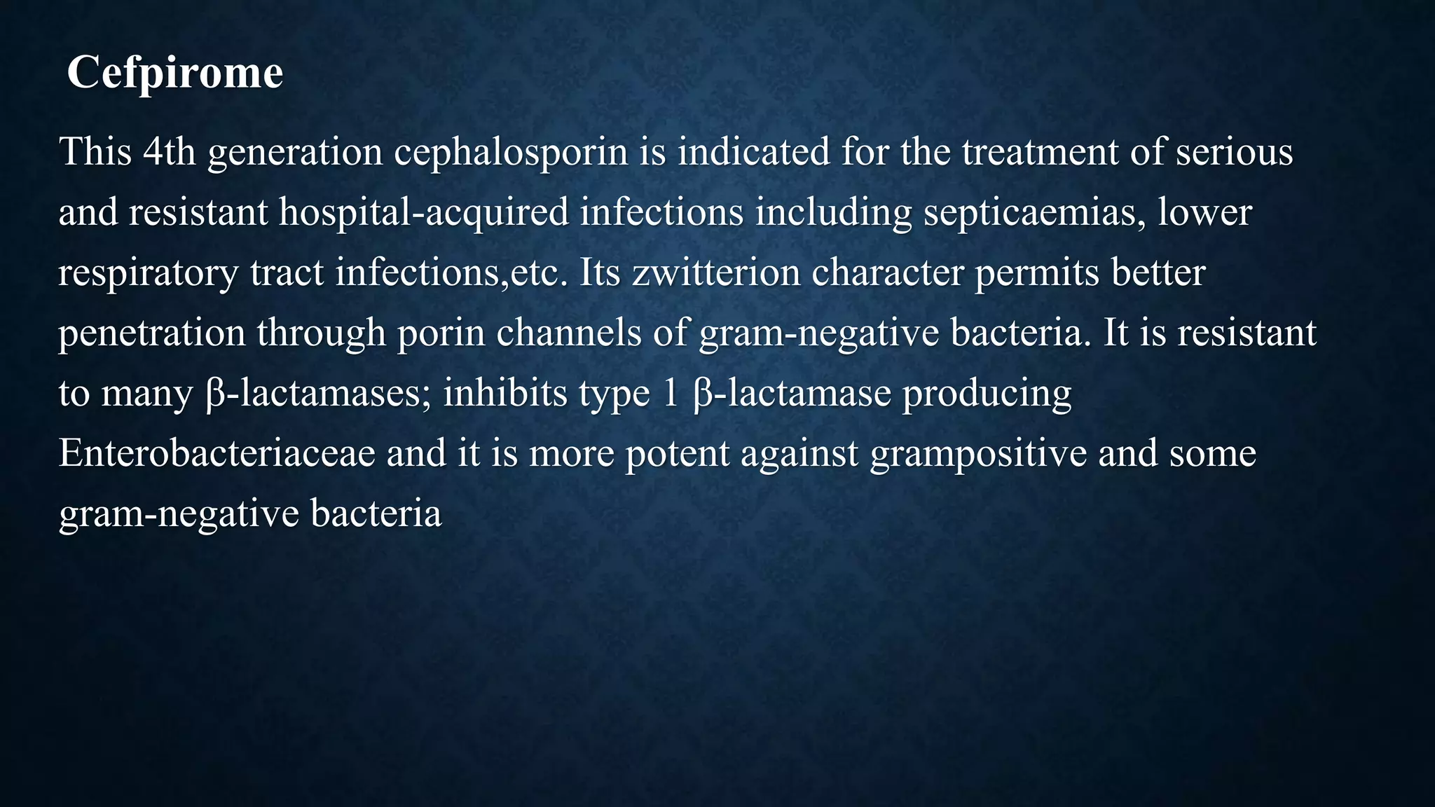 Penicilline and cephalosporin | PPTX