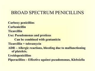 penicillin G antibiotics and beta lactam antibiotic | PPT