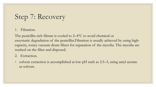 Fed-Batch fermentation for the Production of penicillin G from ...