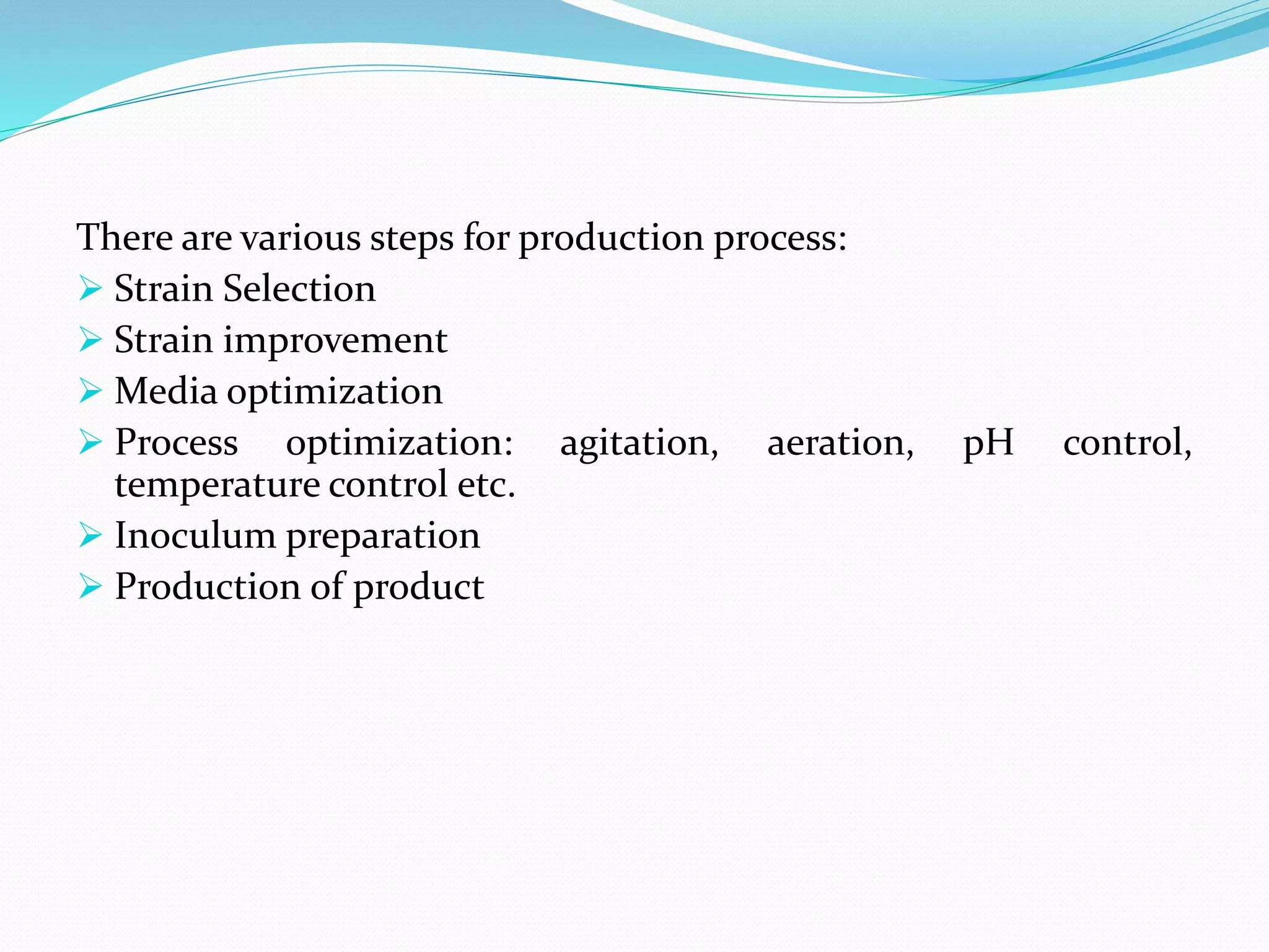Penicillin production | PPTX