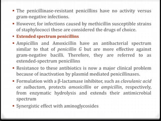 Penicillins (ANTIBIOTICS) | PPTX