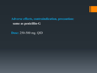 Penicillins | PPTX