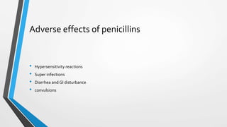 Penicillins | PPTX