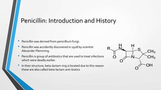 Penicillins | PPTX