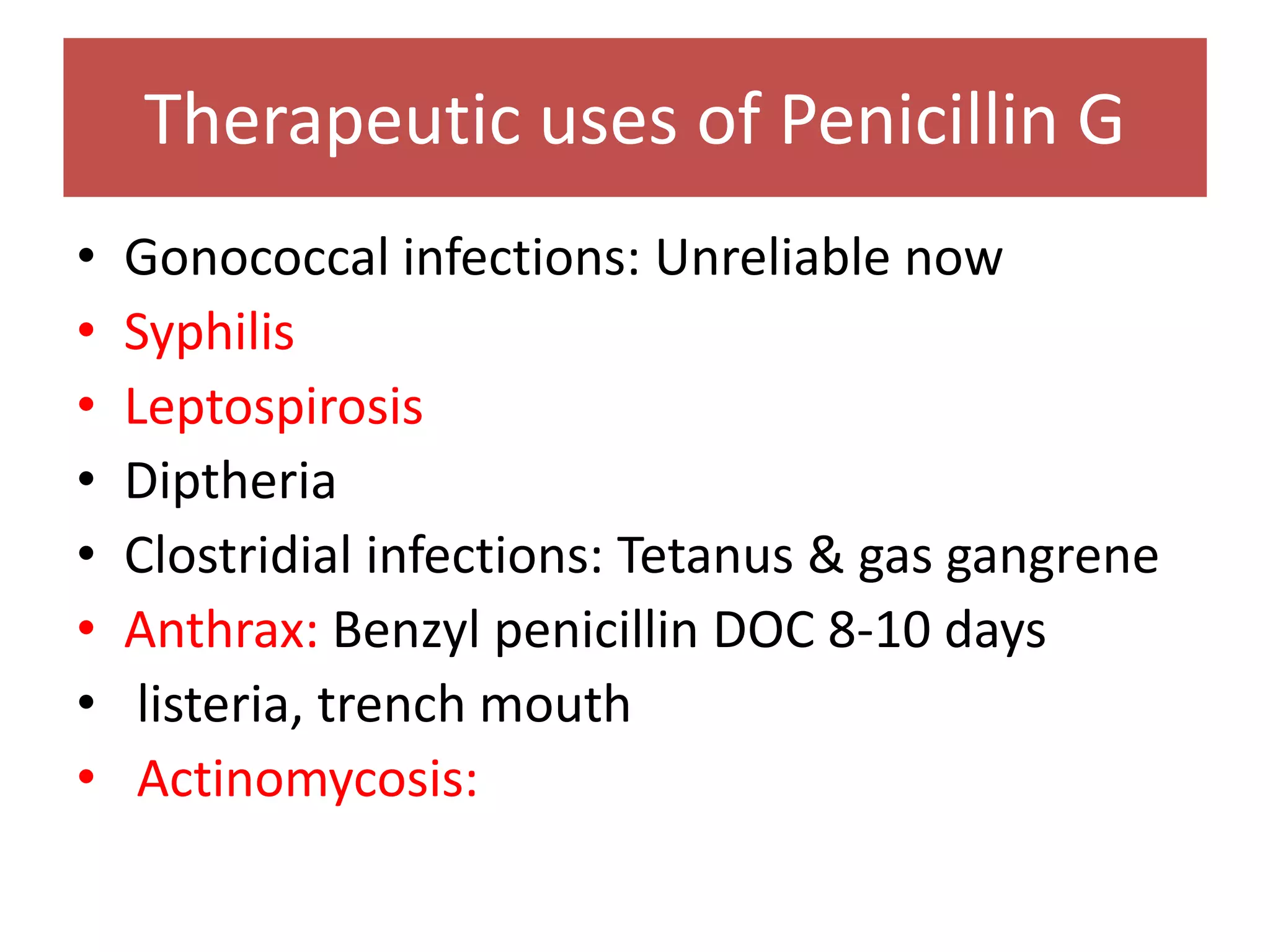Penicillins | PPTX