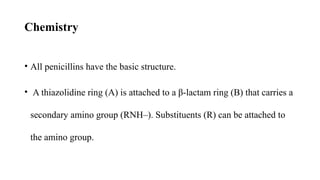 ATIBACTERIAL. PENICILLINS AND CEPHALOSPORINS.pptx