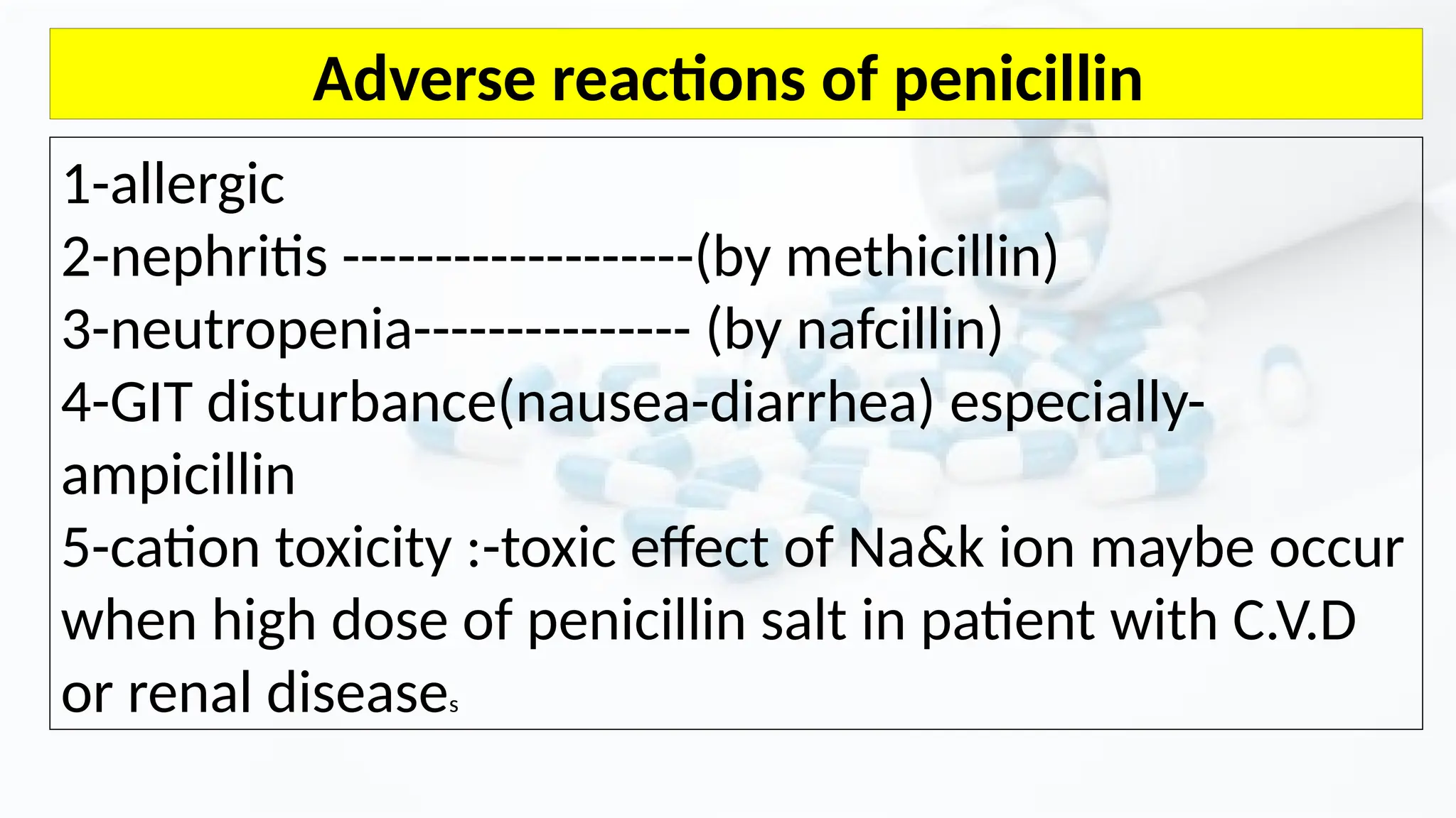 Penicillins and vancomycin antibiotics .ppt