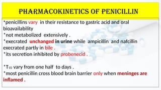 Penicillins and vancomycin antibiotics .ppt | Ear, Nose and Throat ...
