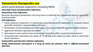 Penicillins and vancomycin antibiotics .ppt | Ear, Nose and Throat ...