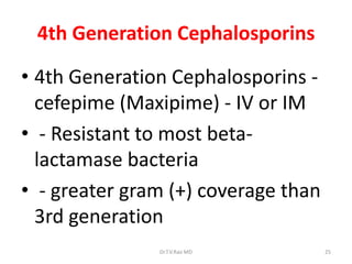 Penicillin's & cephalosporins basics | PPTX
