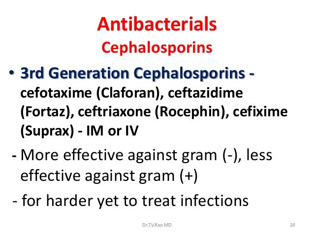 Penicillin's & cephalosporins basics