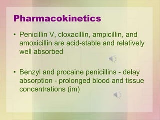 Penicillin's MBBS- DM WIMS.ppt | Infectious Diseases | Diseases and ...
