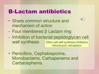 Penicillin's MBBS- DM WIMS.ppt
