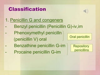 Penicillin's MBBS- DM WIMS.ppt | Infectious Diseases | Diseases and ...