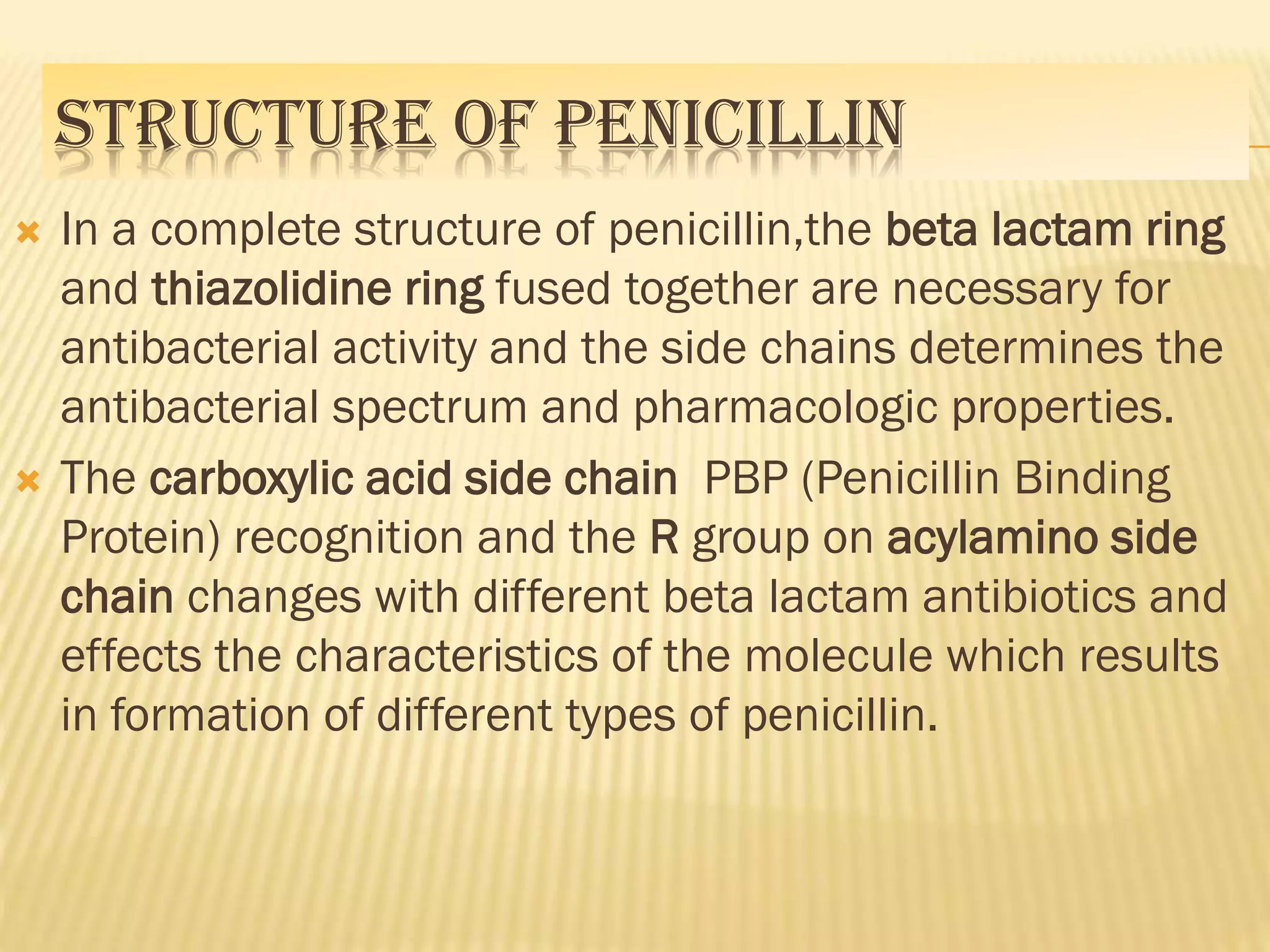 Story of penicillin | PPTX