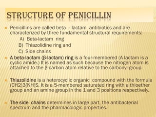 Story of penicillin | PPTX