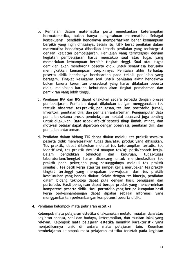 Penilaian hasil-belajar | PDF