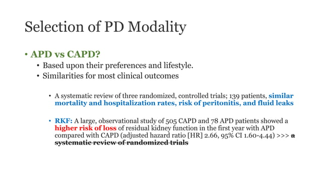 Penilaian Adekuasi, Kegagalan Membran, Penanganan Peritonitis pada CAPD ...