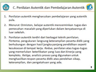 Penilaian autentik | PPTX