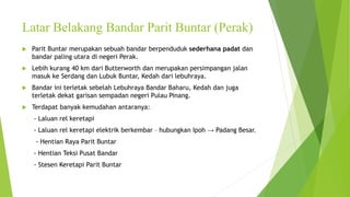 Penilaian bandar parit buntar perak(a159478) | PPTX