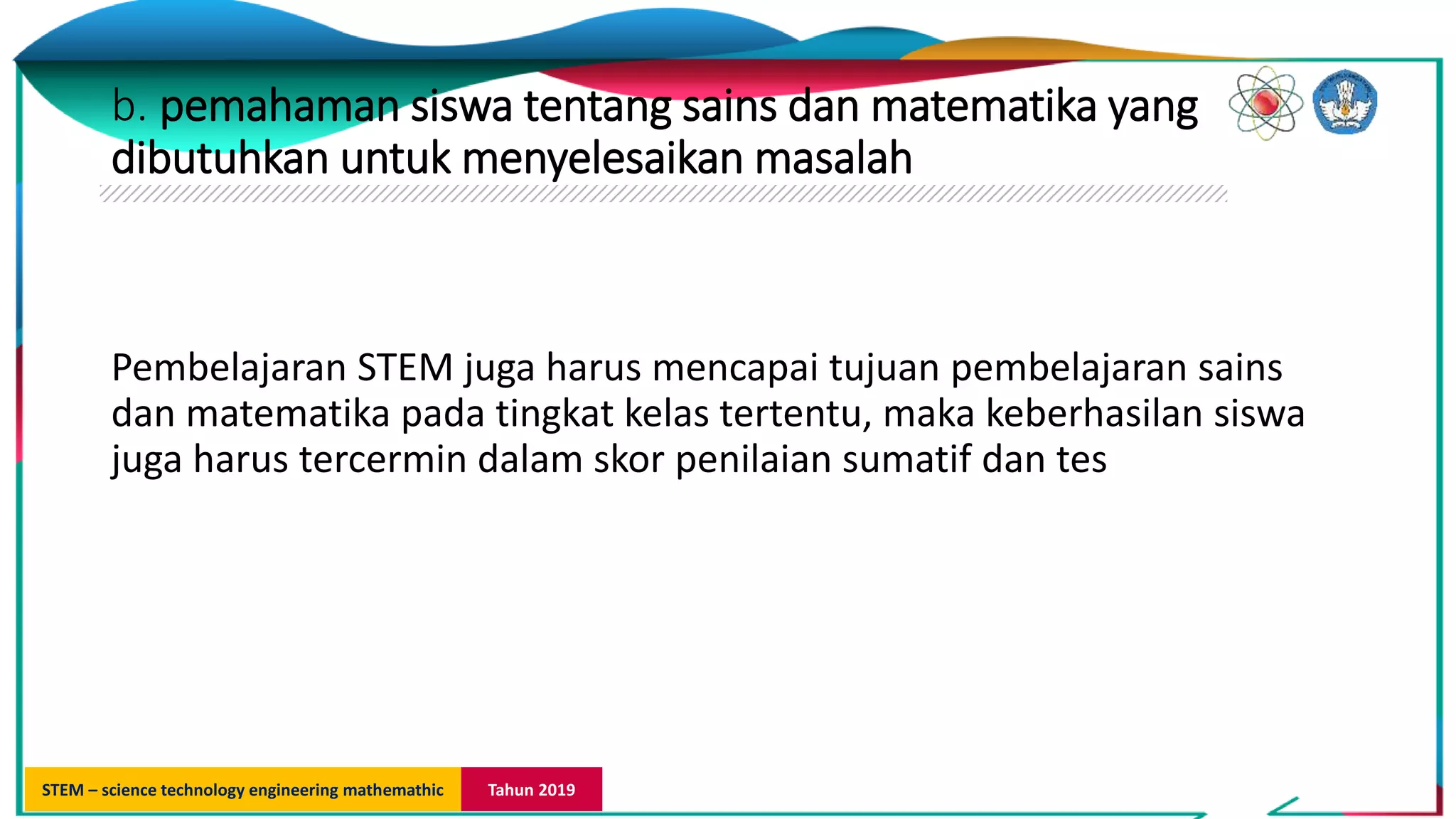 Penilaian dalam pembelajaran STEM | PPTX