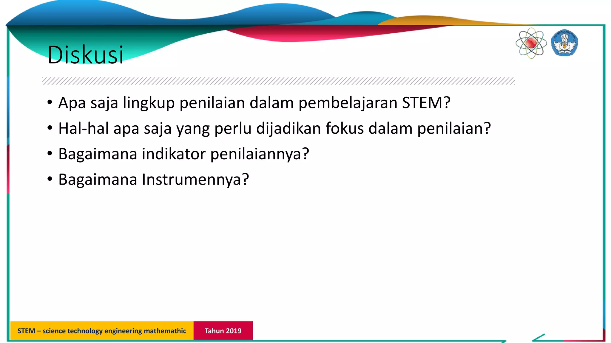 Penilaian dalam pembelajaran STEM | PPTX