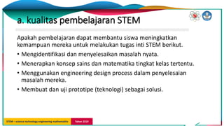 Penilaian dalam pembelajaran STEM | PPTX