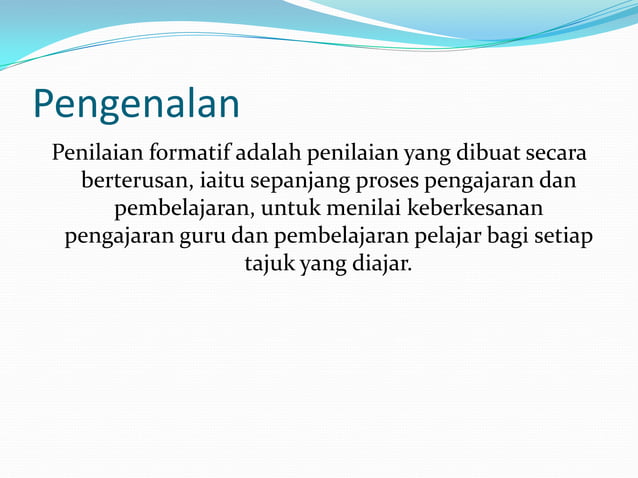Penilaian formatif | PPTX