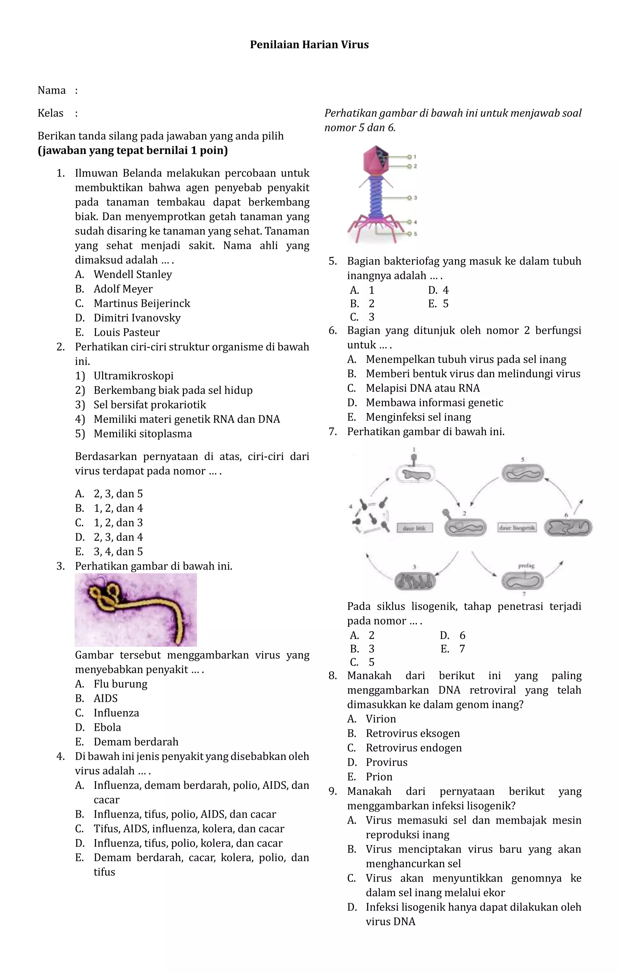 Penilaian Harian Virus 1.docx