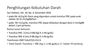 Penilaian Indikasi dan Rasionalisasi Permintaan Darah.pptx