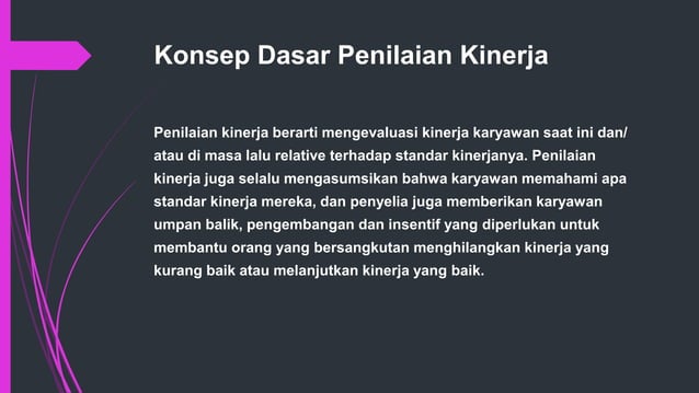 Penilaian kinerja | PPTX