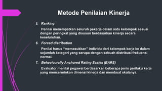 Penilaian kinerja | PPTX