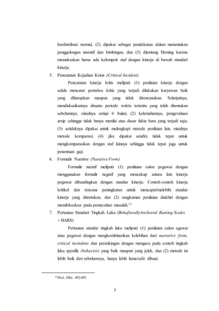 Penilaian kinerja guru nofita puji rahayu 143111210- 6g pai | PDF