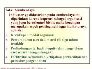 Penilaian Kinerja Koperasi berdasarkan format ptp | PPT