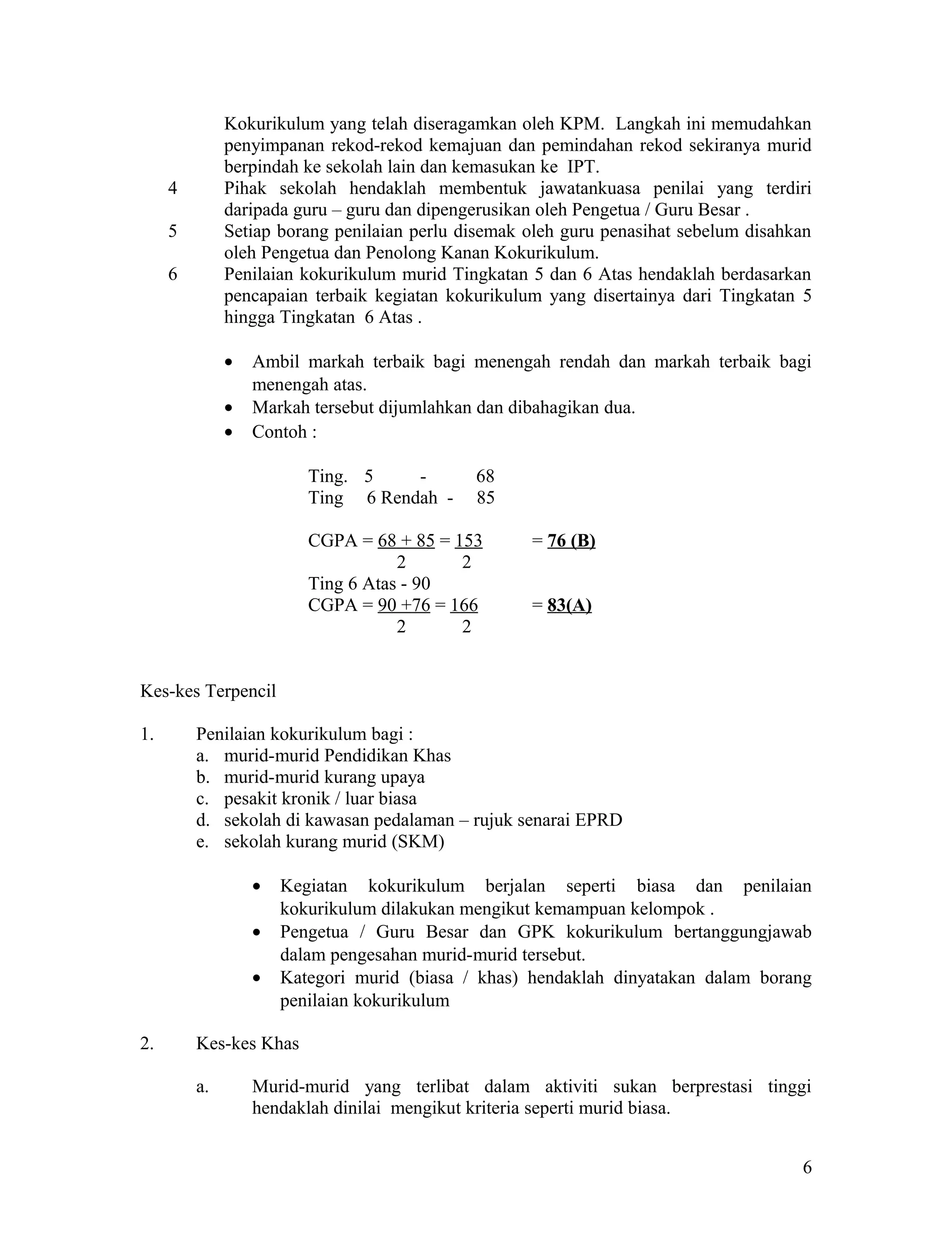 Penilaian koko | PDF