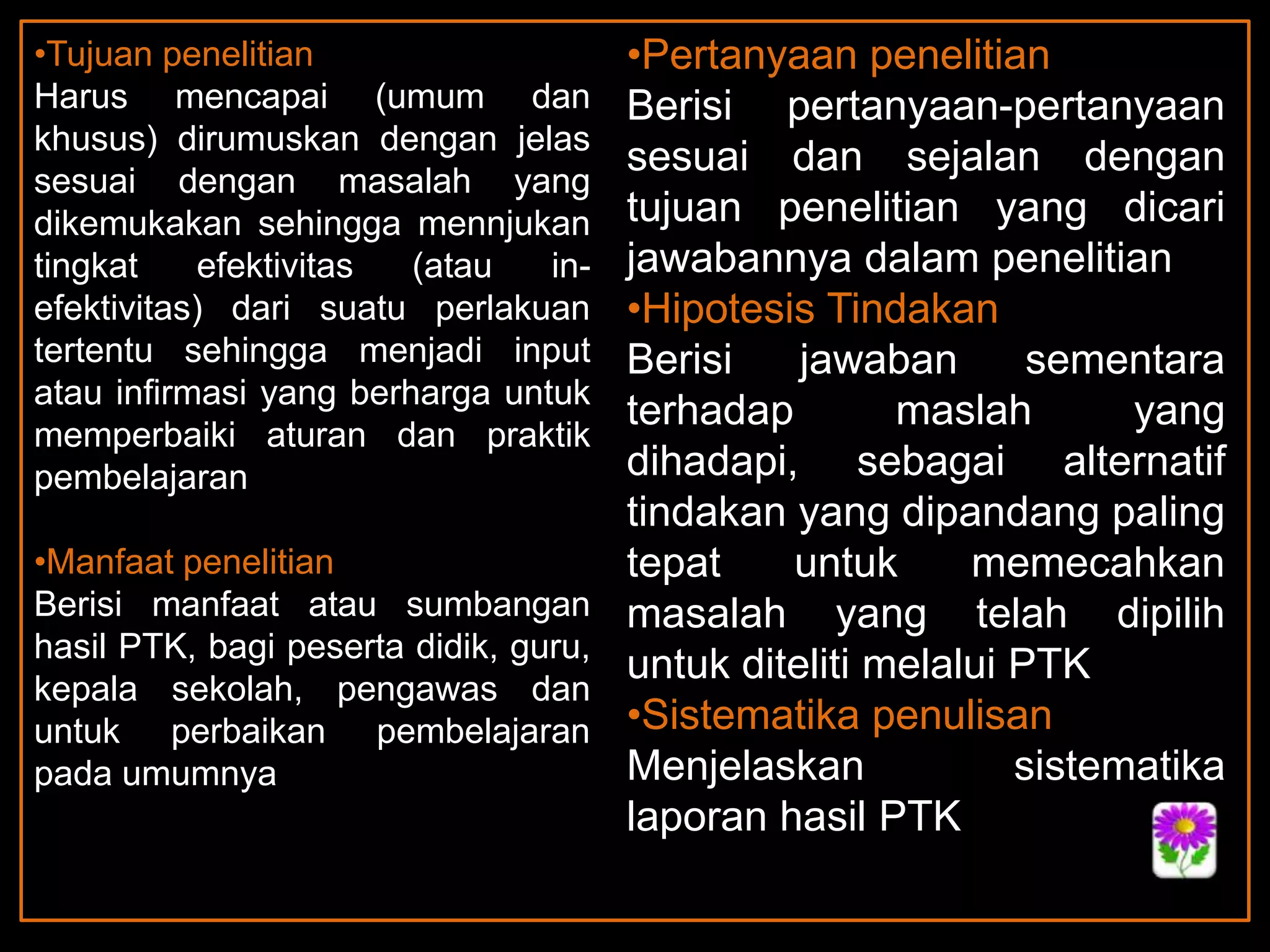 Penilaian laporan hasil penelitian tindakan kelas | PPTX