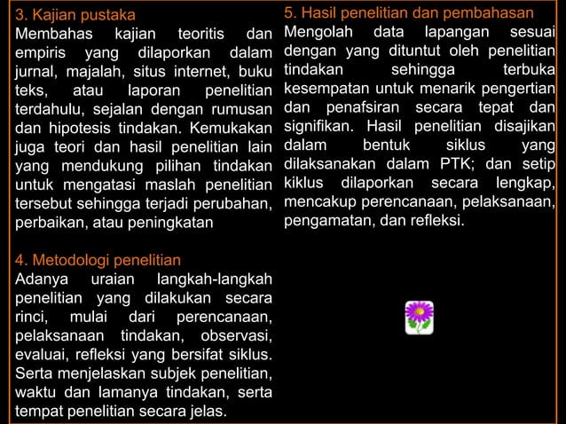 Penilaian laporan hasil penelitian tindakan kelas | PPTX