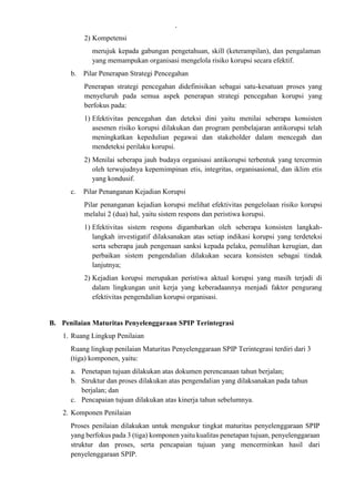 Penilaian Maturitas Penyelenggaraan SPIP Terintegrasi (New SPIP) pada Perguruan Tinggi Negeri | PDF