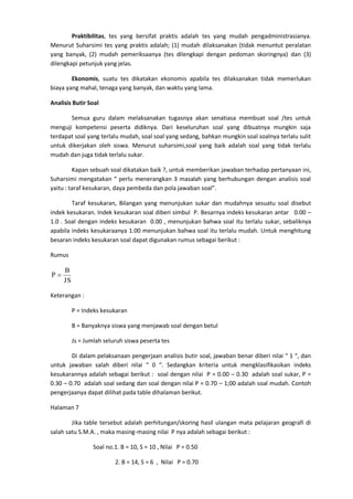 Penilaian melalaui_tes | PDF