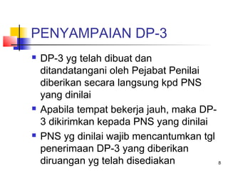 Penilaian pelaksanaan pekerjaan pns | PPT