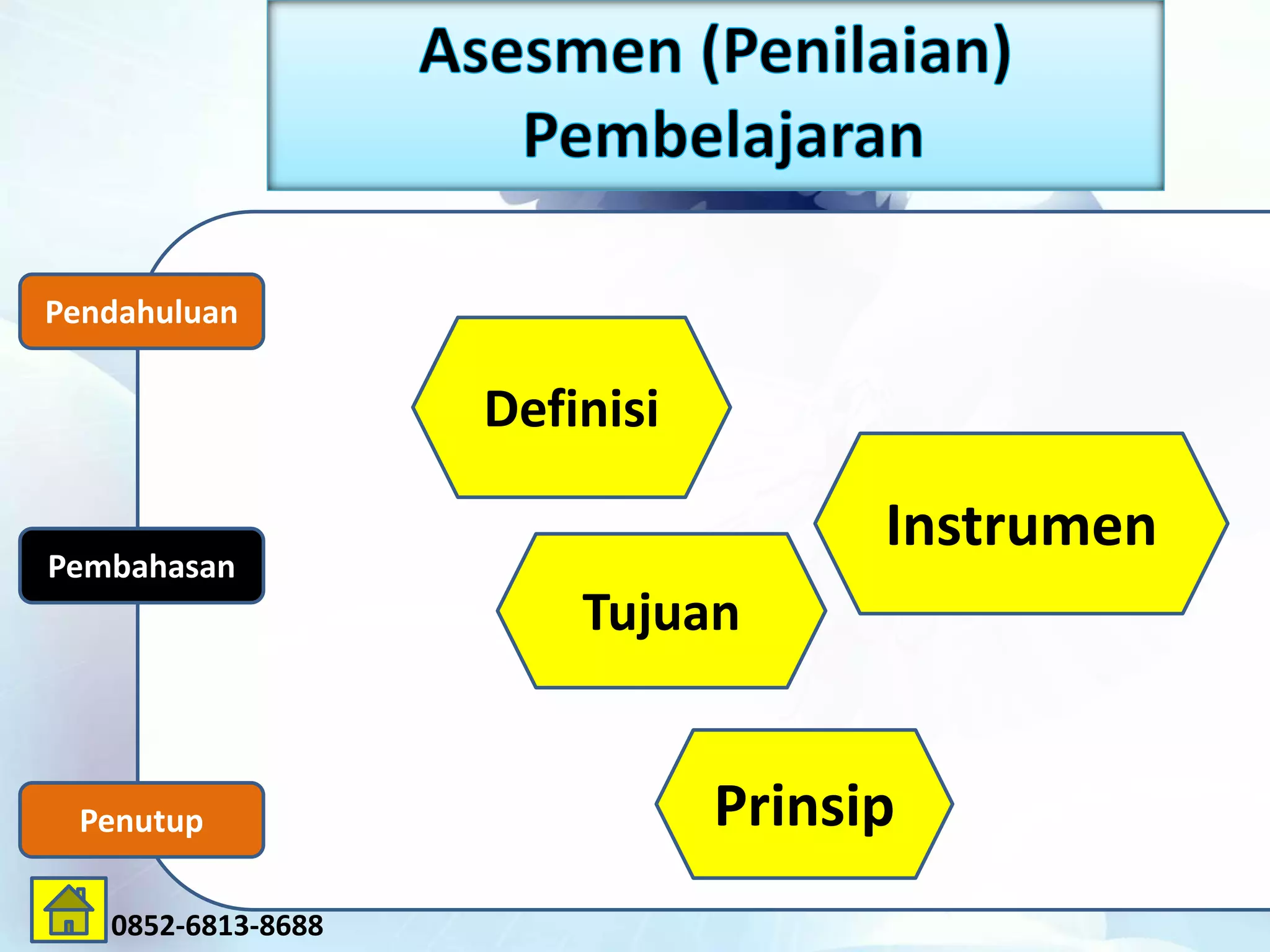 Penilaian Pembelajaran (assessment) | PPSX