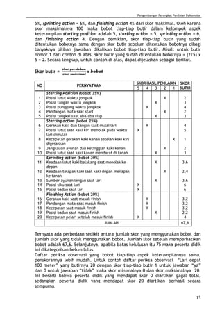 [Penilaian] penilaian psikomotor.270208 | PDF
