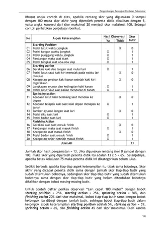 [Penilaian] penilaian psikomotor.270208 | PDF