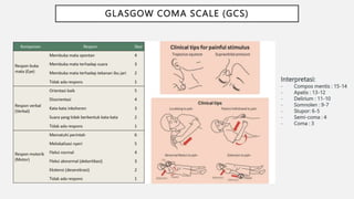 Pemeriksaan/Penilaian Penurunan kesadaran | PPTX