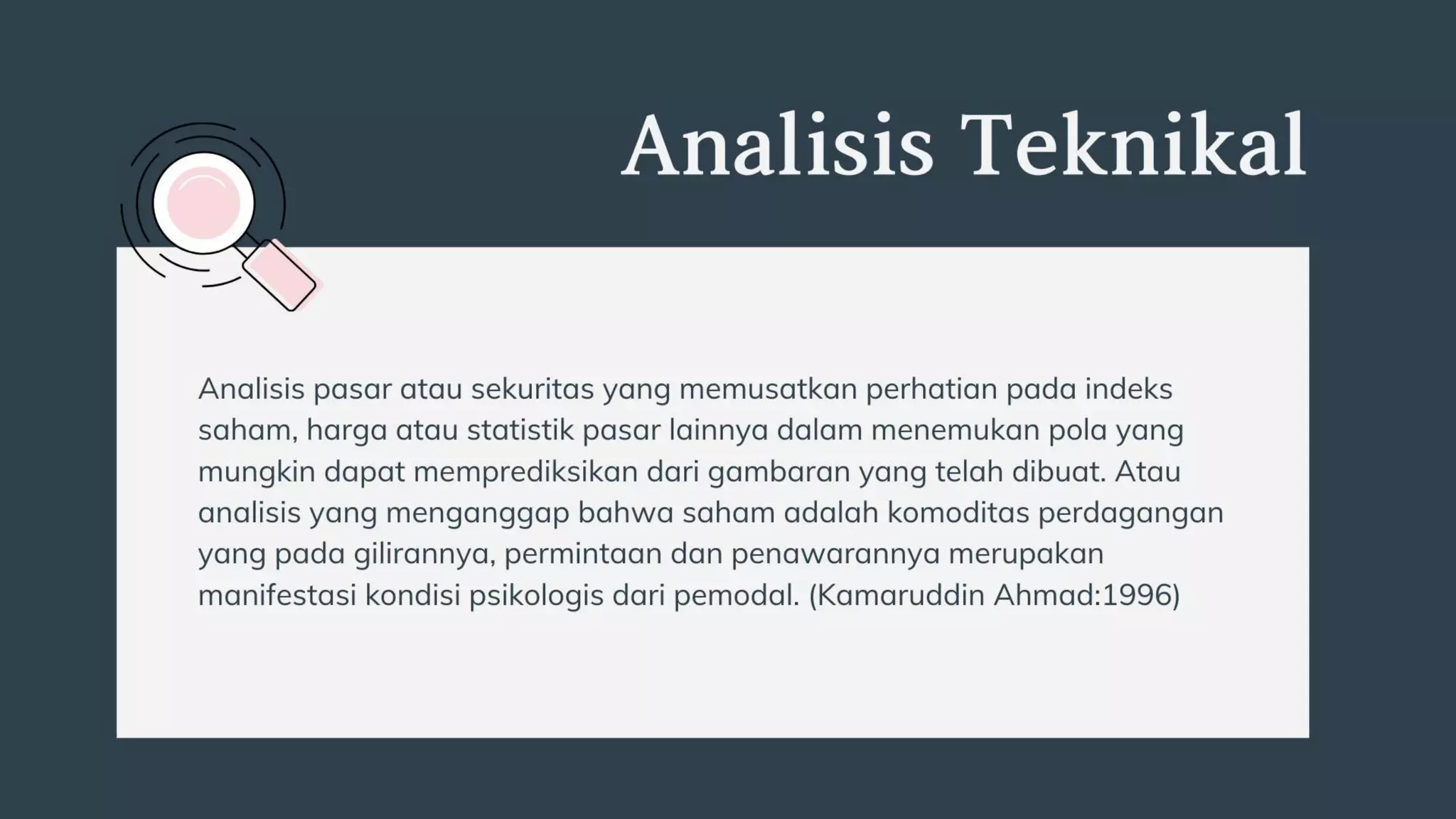 Penilaian saham dan valuasinya | PPTX