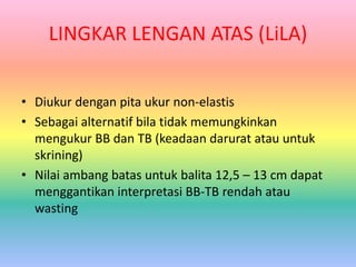 Penilaian status gizi | PPTX