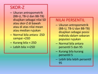 Penilaian status gizi | PPTX