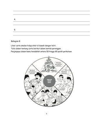 Penilaian Sumatif Bahasa Melayu Tahun 6 | PDF