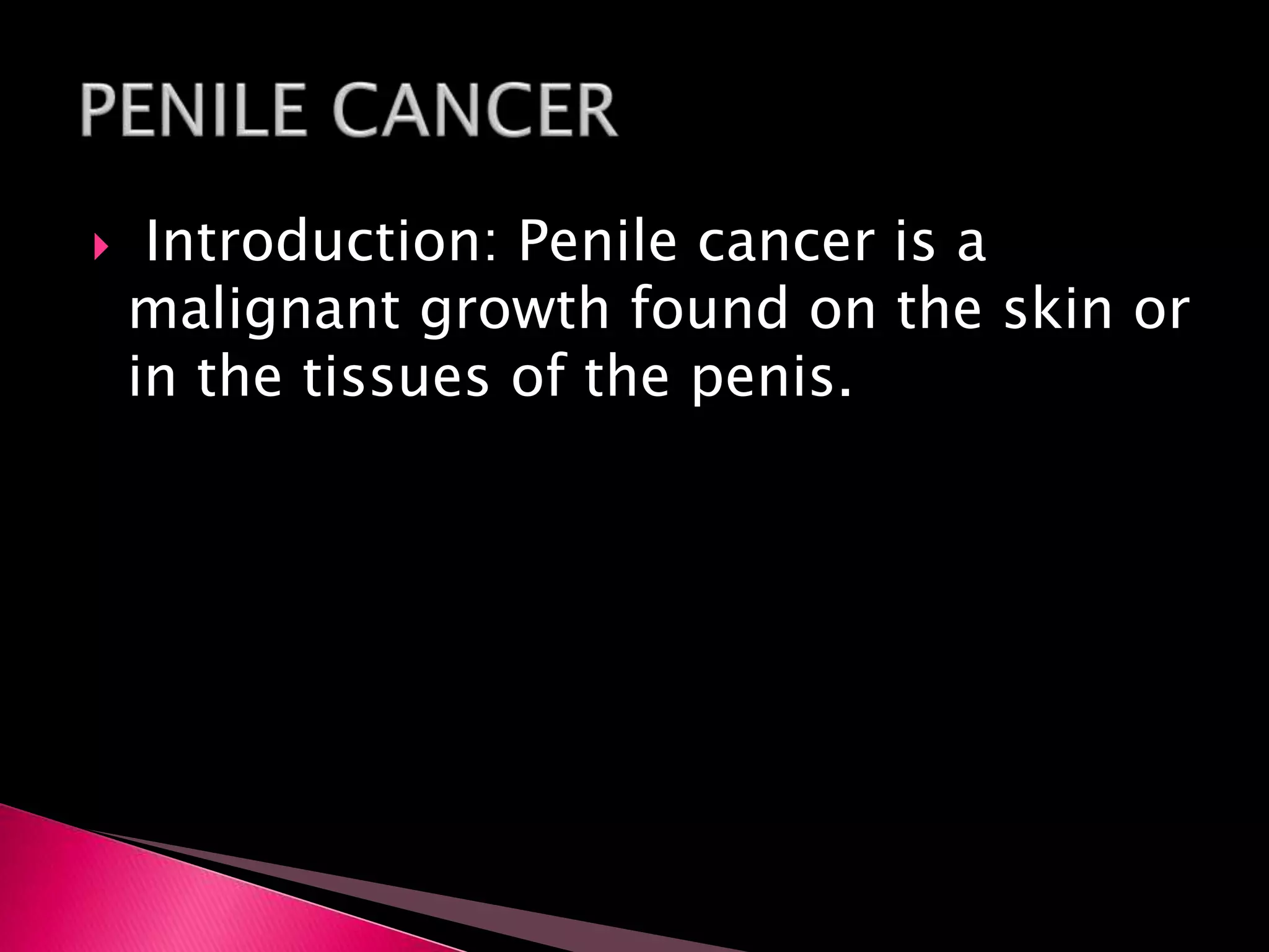 Penile disorders | PPTX