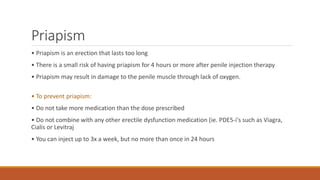 Penile injection therapy | PPT